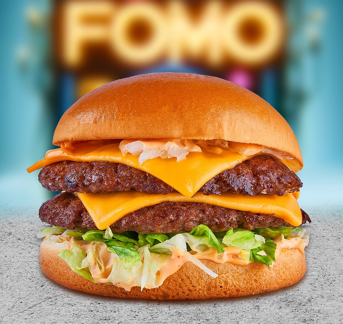 FOMO Burger | | Buy One Get One Free | The ENTERTAINER