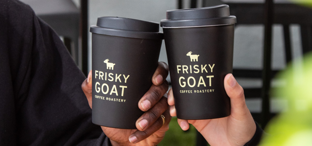Frisky Goat Coffee Roastery | | Buy One Get One Free | The ENTERTAINER