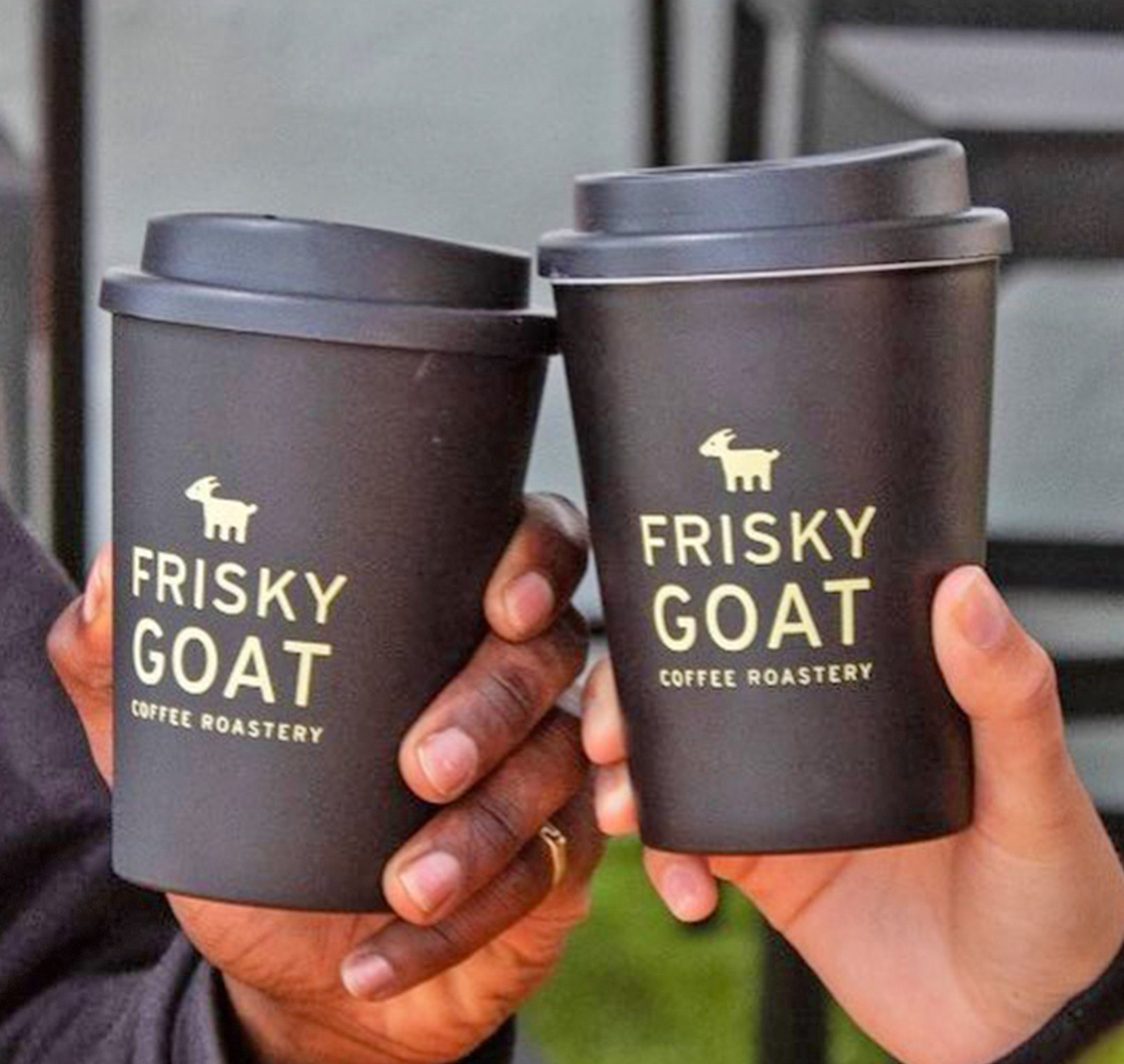 Frisky Goat Coffee Roastery | | Buy One Get One Free | The ENTERTAINER