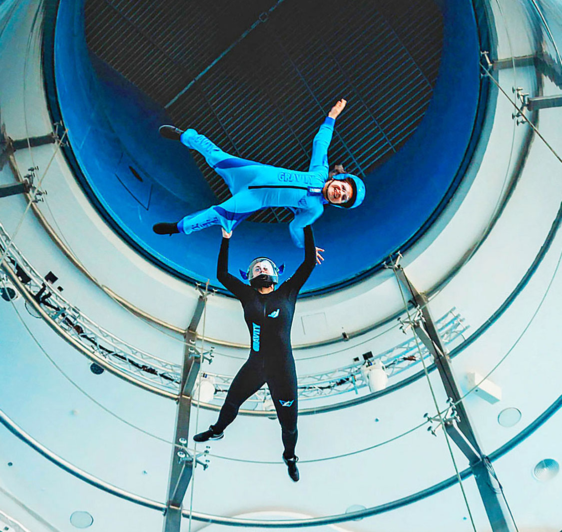 Gravity Indoor Skydiving | | Buy One Get One Free | The ENTERTAINER