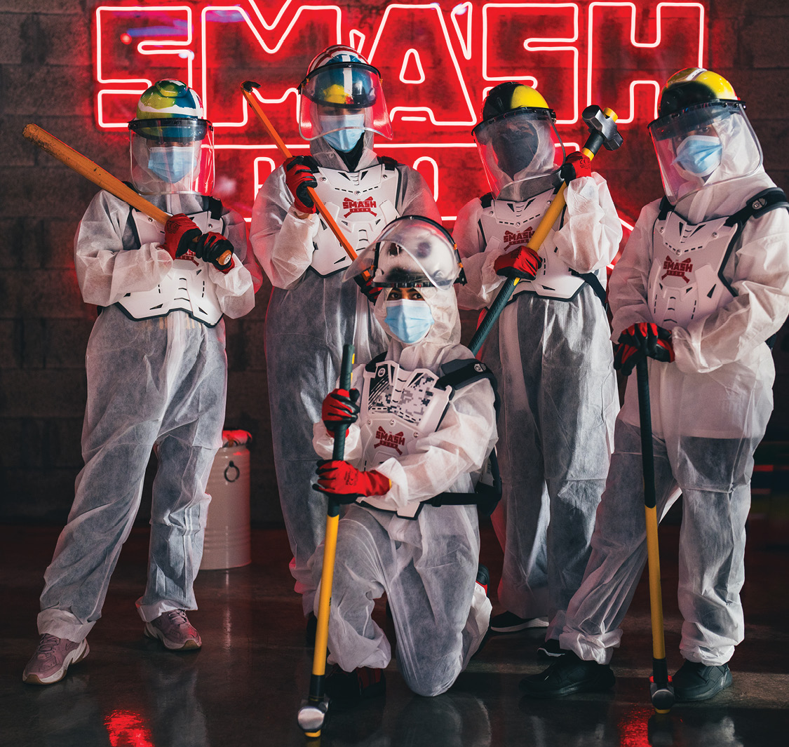 The Smash Room | | Buy One Get One Free | The ENTERTAINER